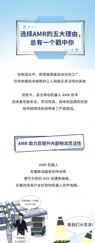 AMR攻略 | 选择AMR的五大理由， 总有一个戳中你_企业动态_资讯_中国AGV网(www.chinaagv.com)_AMR网-专业智能 ...